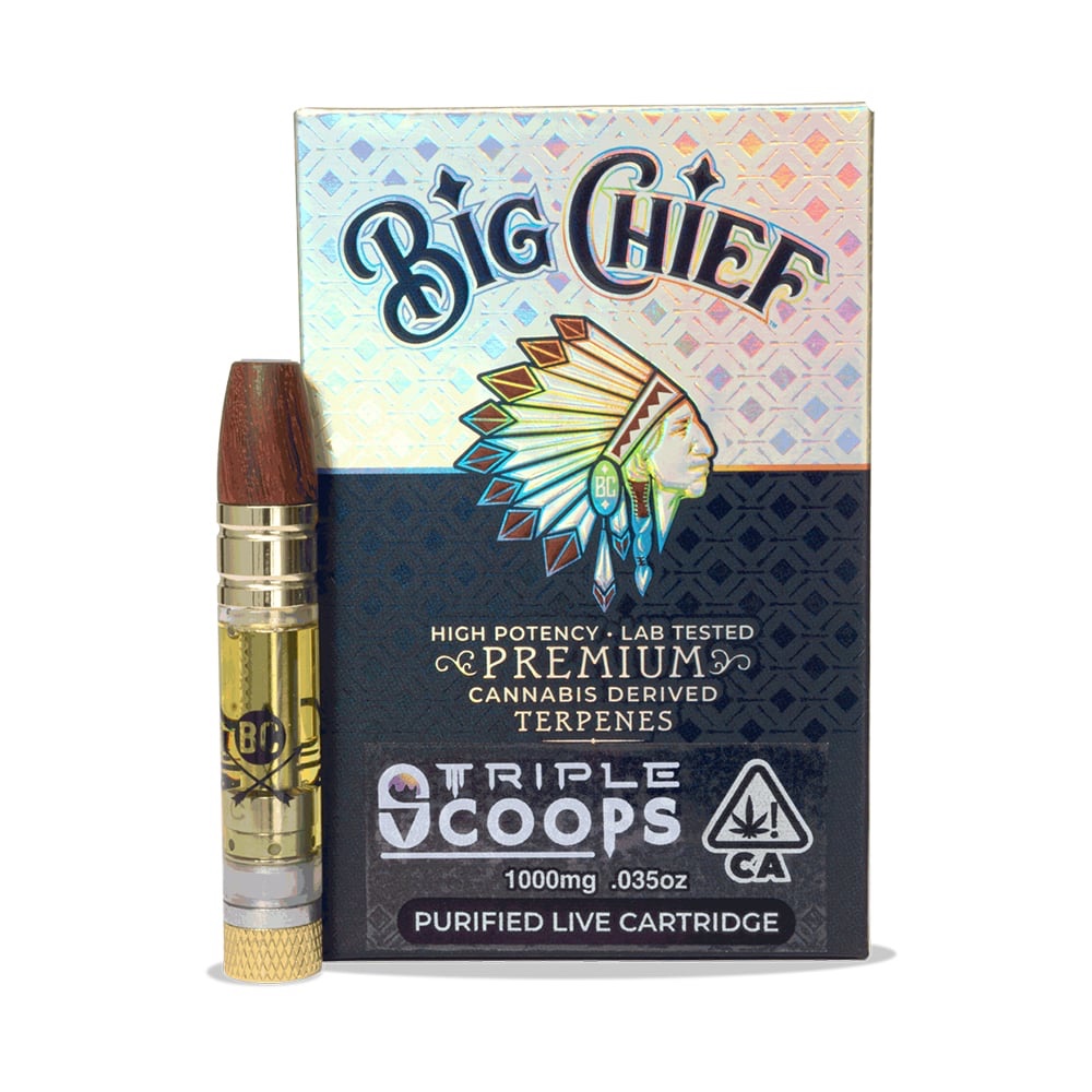 Cartridge Big Chief Triple Scoops Hybrida - Imperioseeds Grow Shop ...
